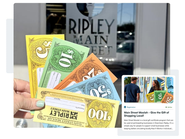 Ripley Main Street Moolah Registration Spotlight | Program Registratio ...