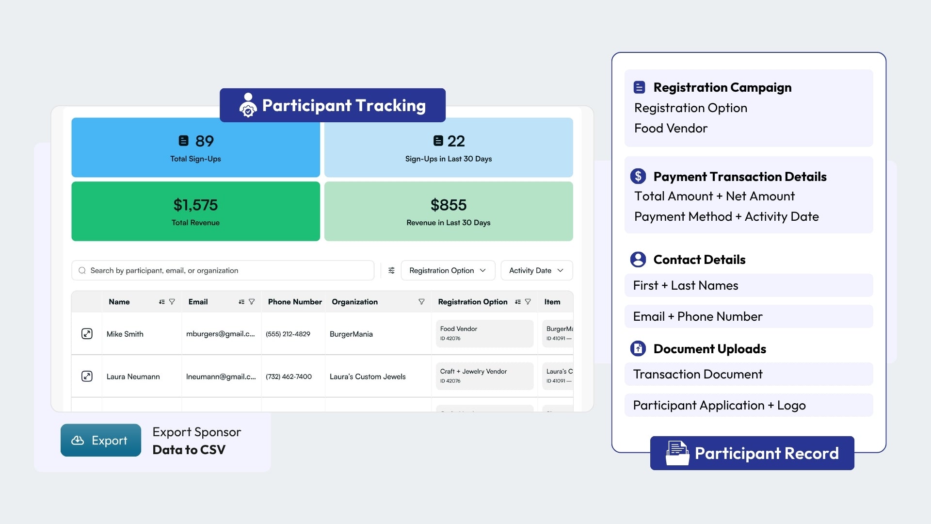 Online Registration Platform | SeeMyLegacy